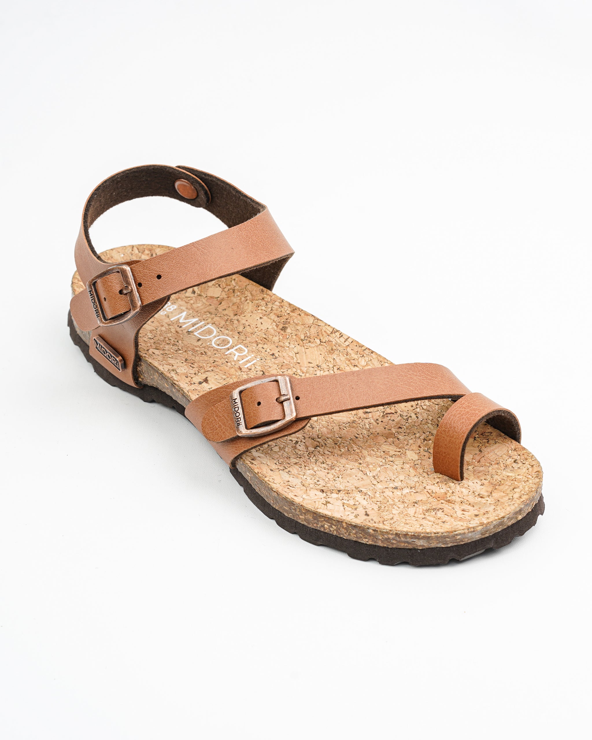 Allison Camel Sandals for Women - MIDORii