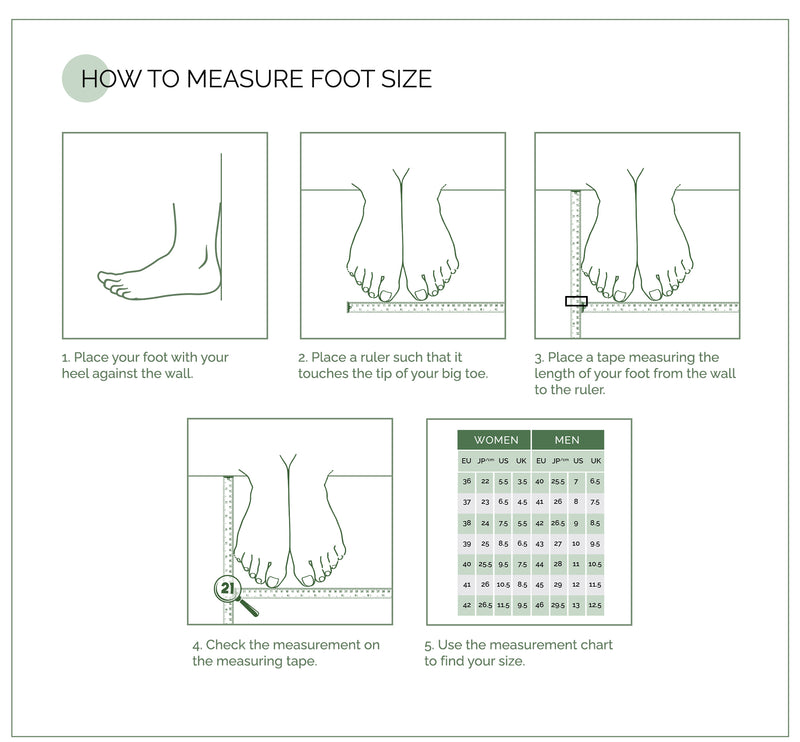Foot Size Chart - Find Your Perfect footwear Fit