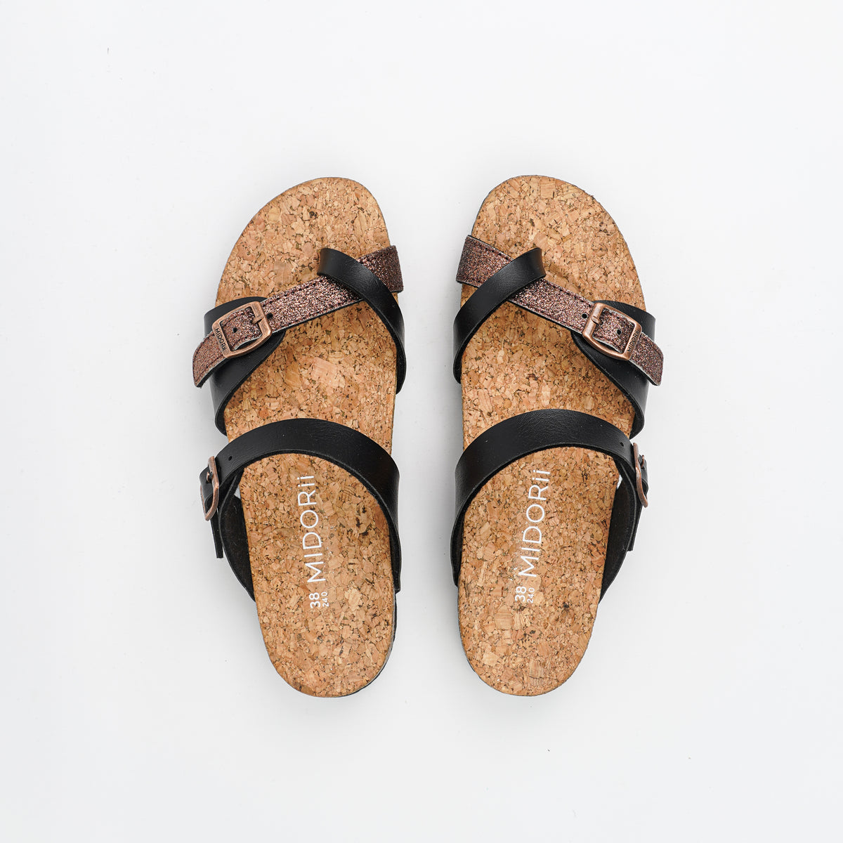 MIDORii: Buy Sandals designed with Japanese footbed technology